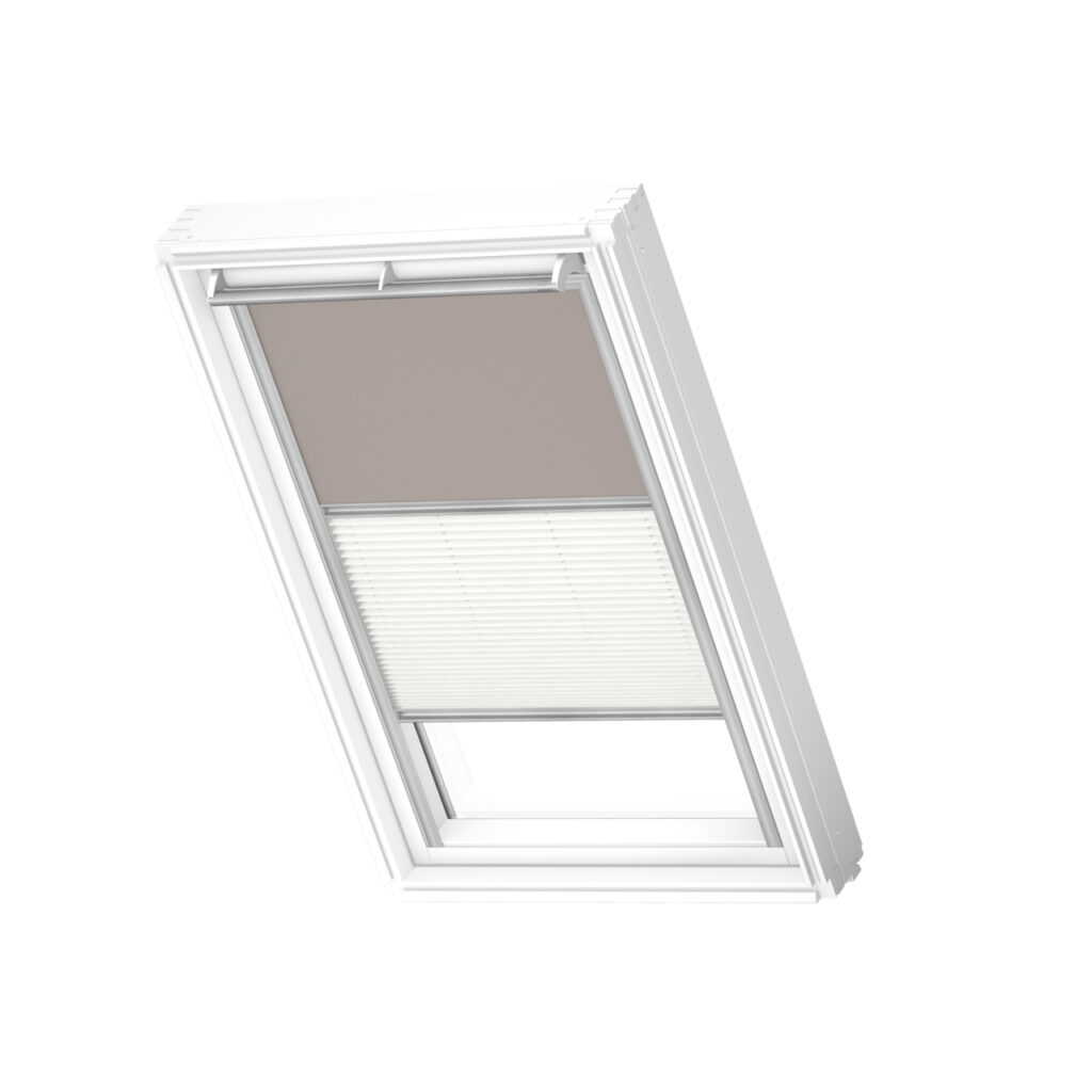 VELUX Verduisterend rolgordijn + plissé - DFD SK06 4580SWL met 40% korting