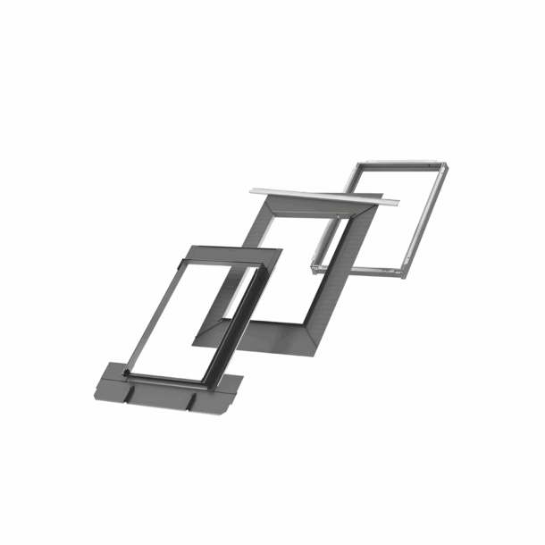 EDQ SK10 2000L - Voor metalen dakplaten — Inclusief BDX (isolatieframe ...